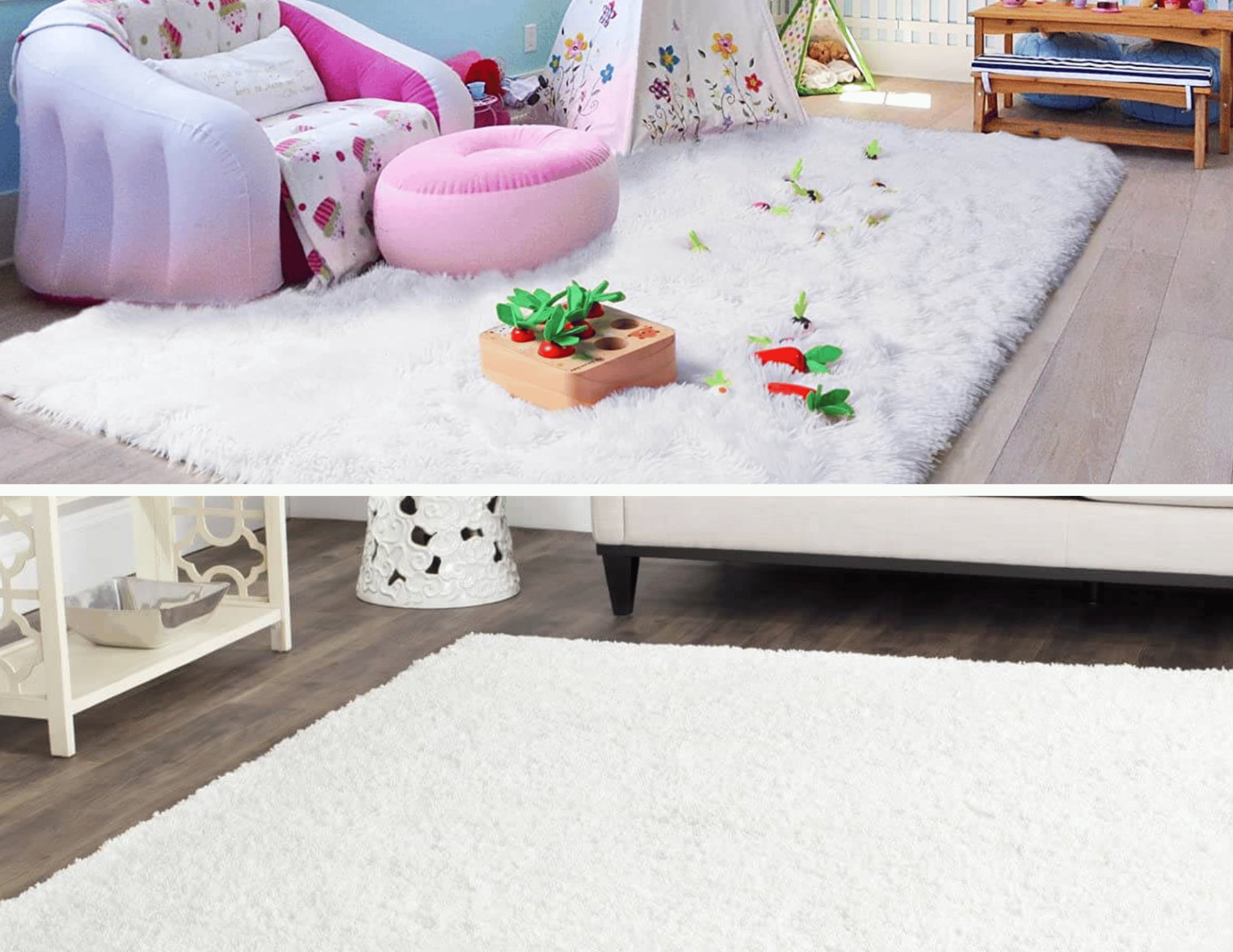 White Shag Rugs: Get That Cozy, Plush Vibe For Your Home!